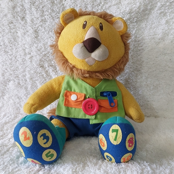 Tupperware | Toys | Tupperware Lion Stuffed Animal W Clothes | Poshmark